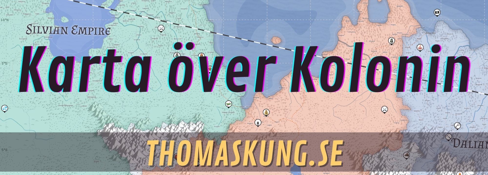 Karta över Kolonin – Thomas Kung författare